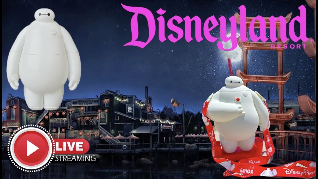 #LIVE DISNEYLAND RESORT DISNEYS CALIFORNIA ADVENTURE BAY MAX PHOTO OP ...