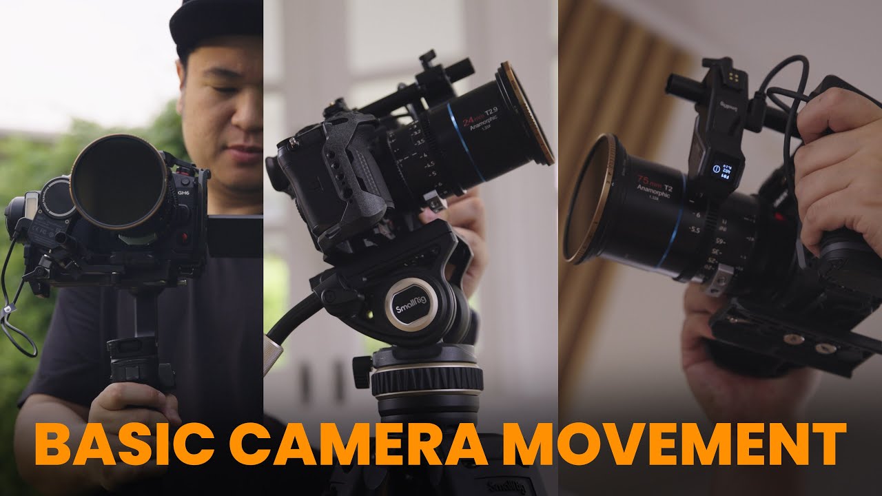 มือใหม่กับหัวข้อ Basic type of camera movement - YouTube