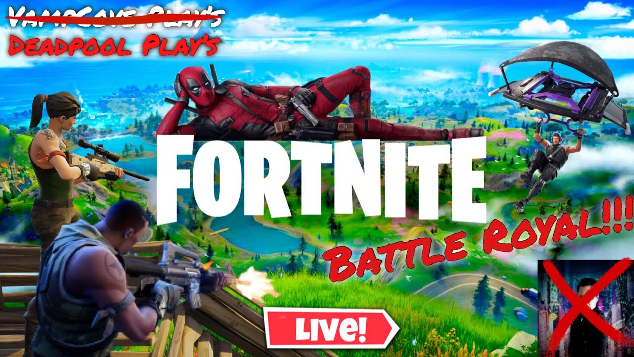 Deadpool Play's Fortnite Live! - YouTube