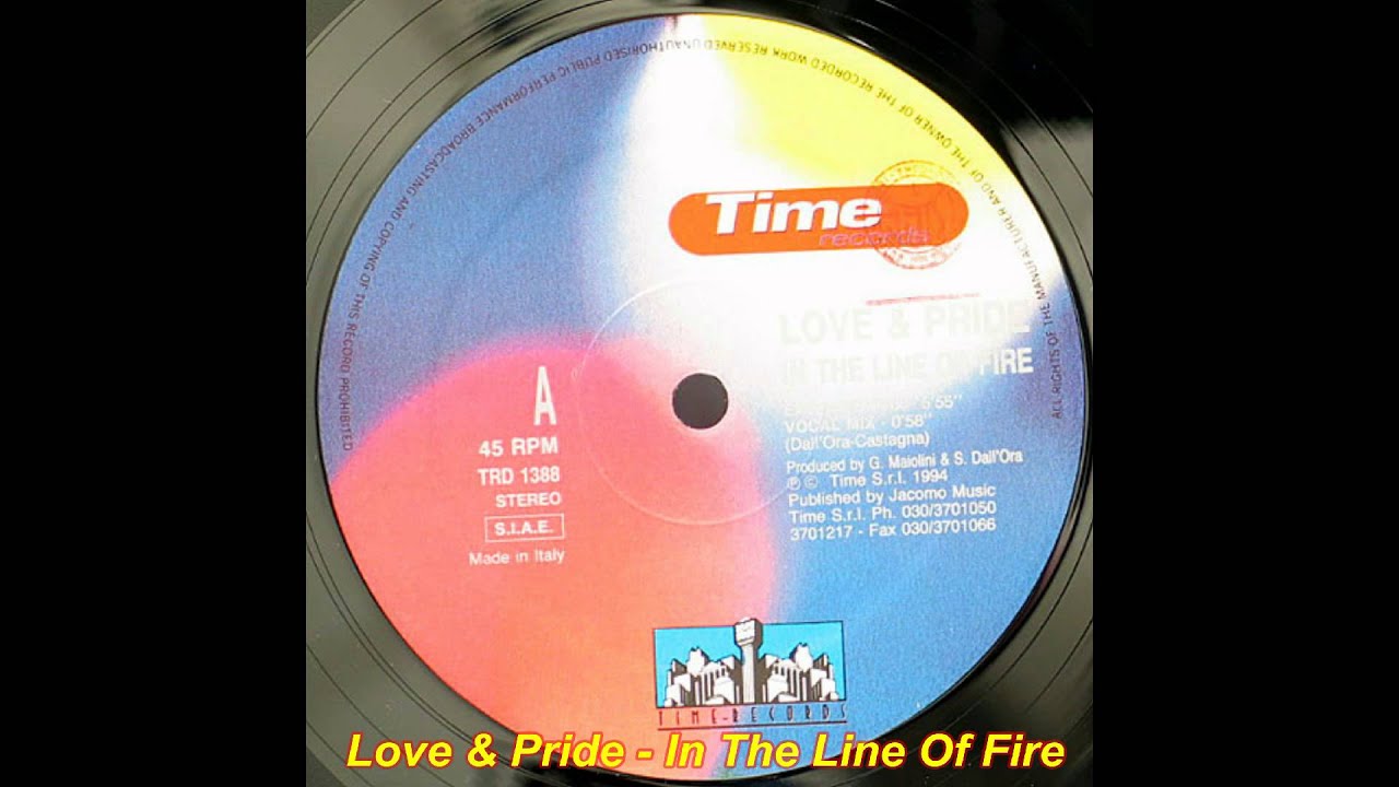 Love & Pride - In The Line Of Fire (Radio Edit) - YouTube