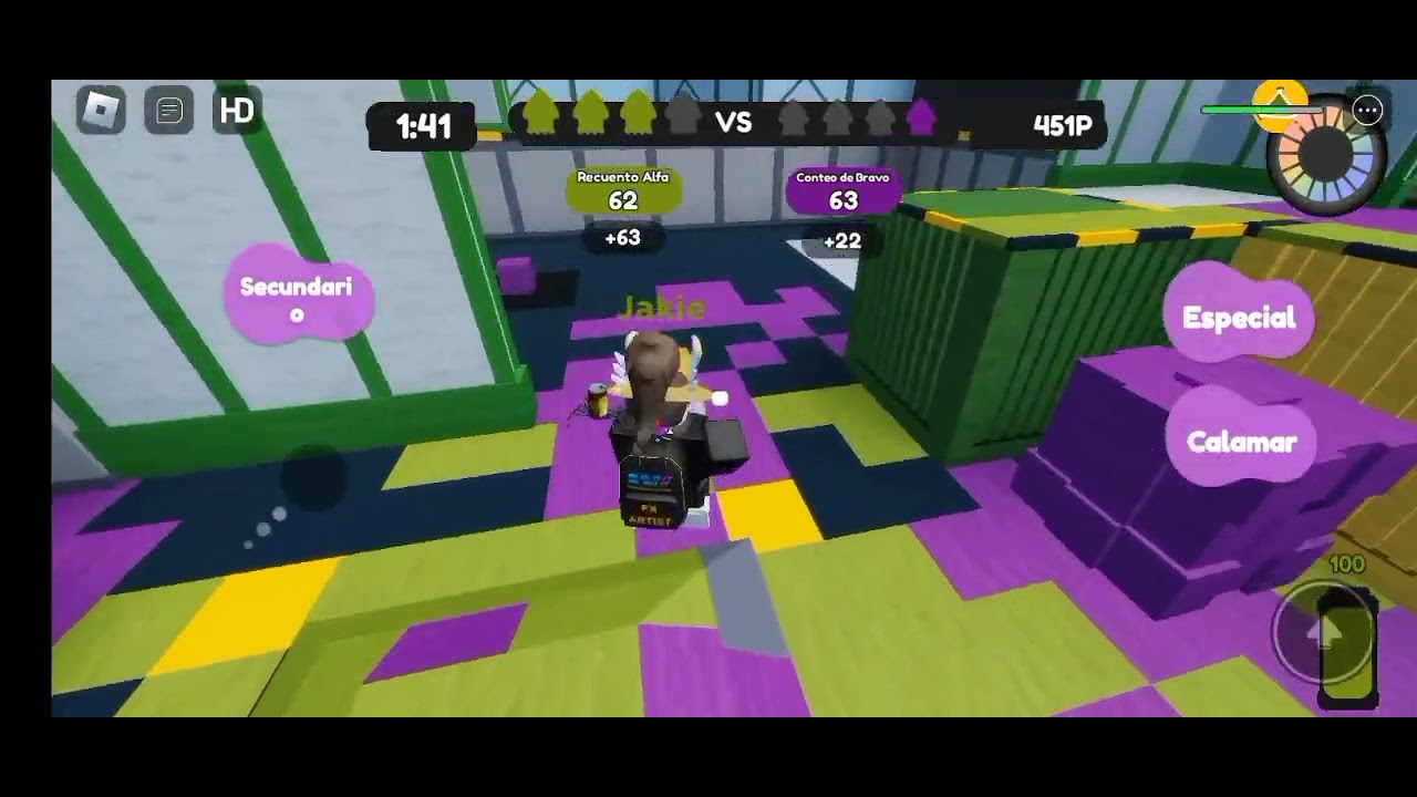 Jugando "Sploon" (Splatoon) de Roblox Pt. 2 ¿Final? | Jakie - YouTube