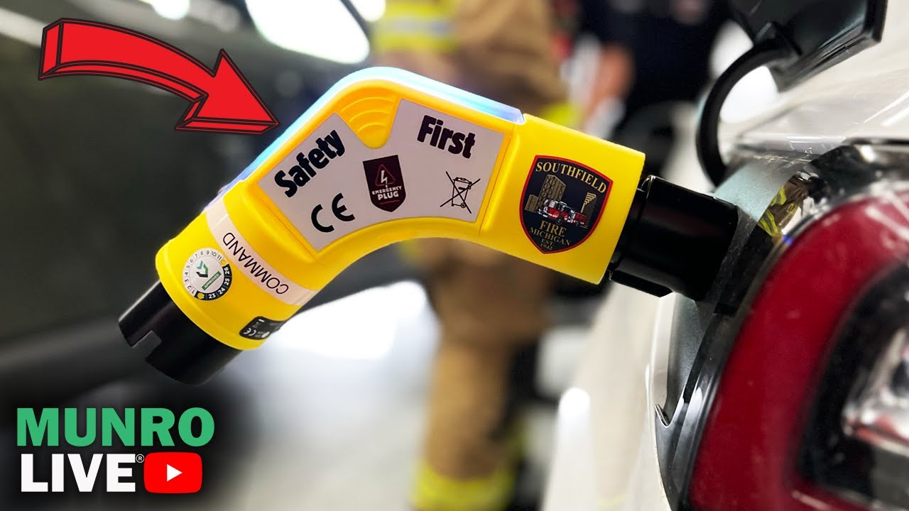 An EV Device for First Responders: Emergency Plug Demonstration - YouTube