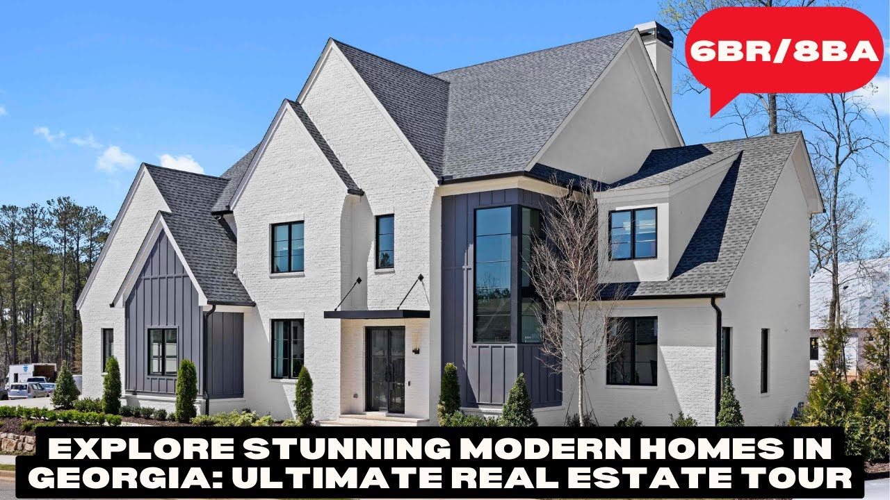Explore Stunning Modern Homes in Georgia |3910 Cottage Park Court ...
