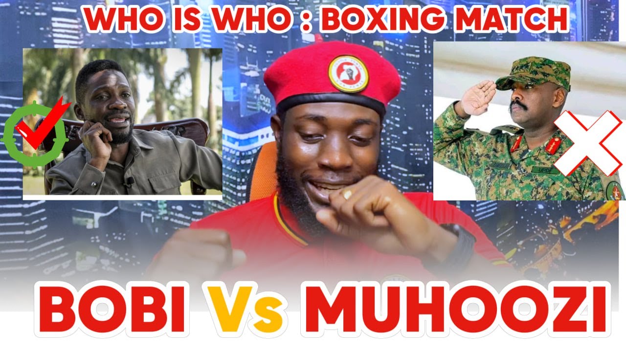 Bobi Wine Vs Gen Muhoozi In A Boxing Match - YouTube