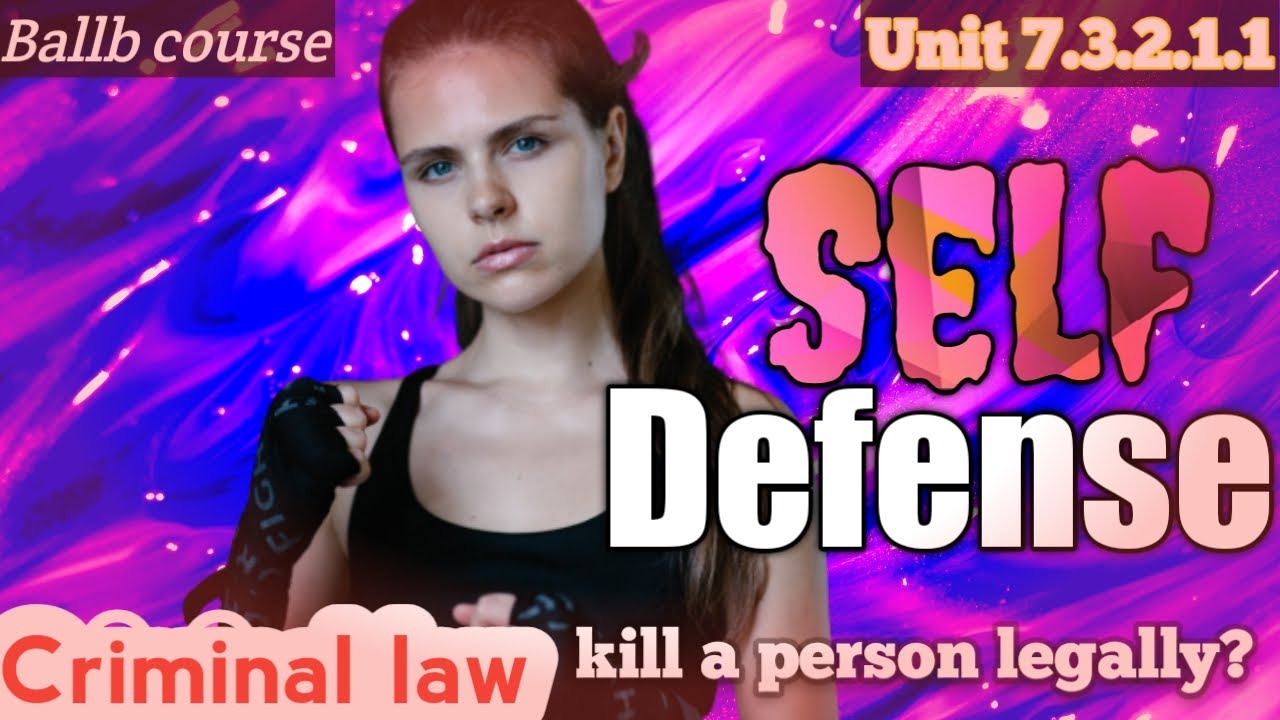 Self Defense Unit 7.3.2.1.1 - YouTube