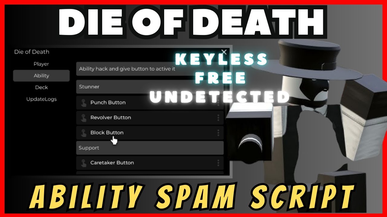 [UPDATE] DIE OF DEATH SCRIPT (2025) | INFINITE STAMINA *NO KEY* - YouTube