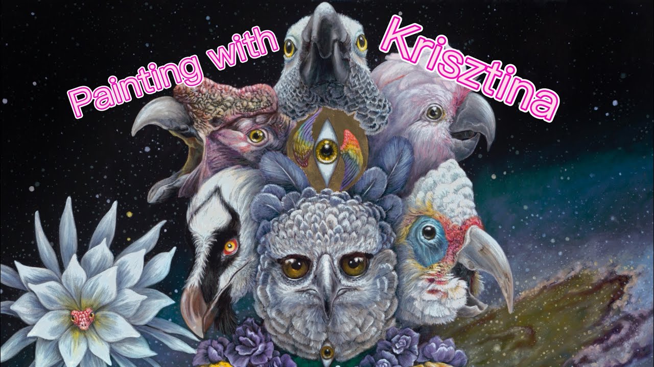 Mische Technique: Painting from start to finish using the three color ...