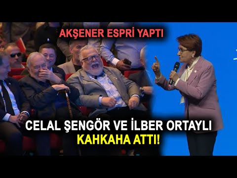 Meral Akşener'in esprisine Celal Şengör ve İlber Ortaylı kahkaha attı!