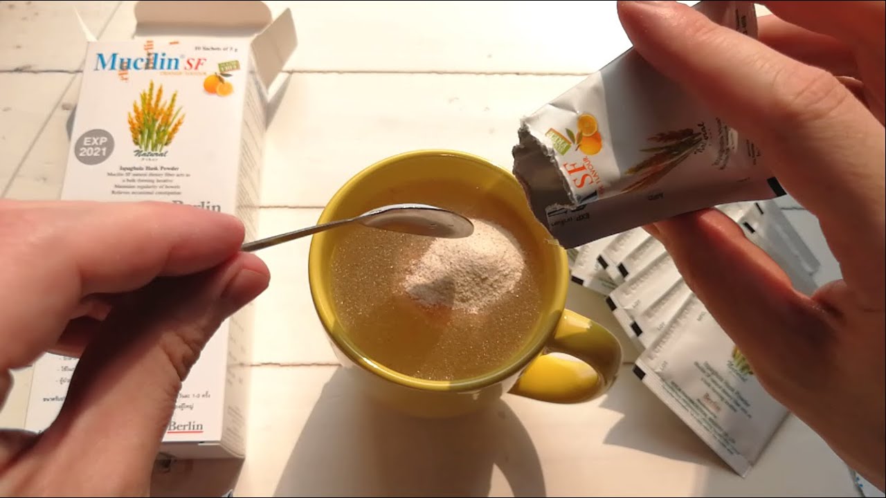 FIBER Mucilin SF (Orange Flavor) 🌱🍊 - YouTube