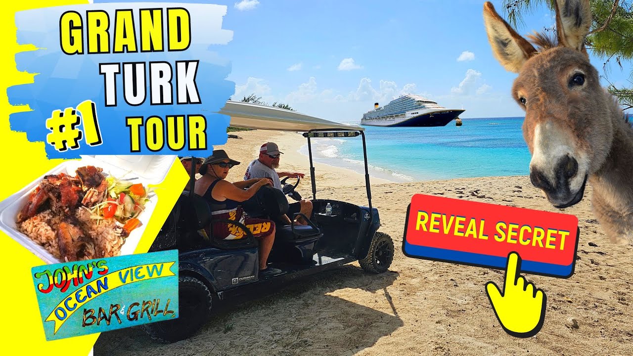 Grand Turk by Golf Cart - #1 Excursion - Secrets of Grand Turk on a ...