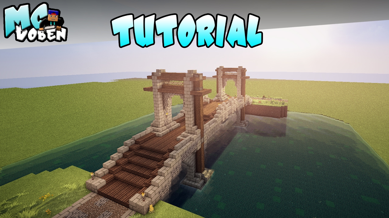 Minecraft Mittelalter Brücke bauen Tutorial - YouTube