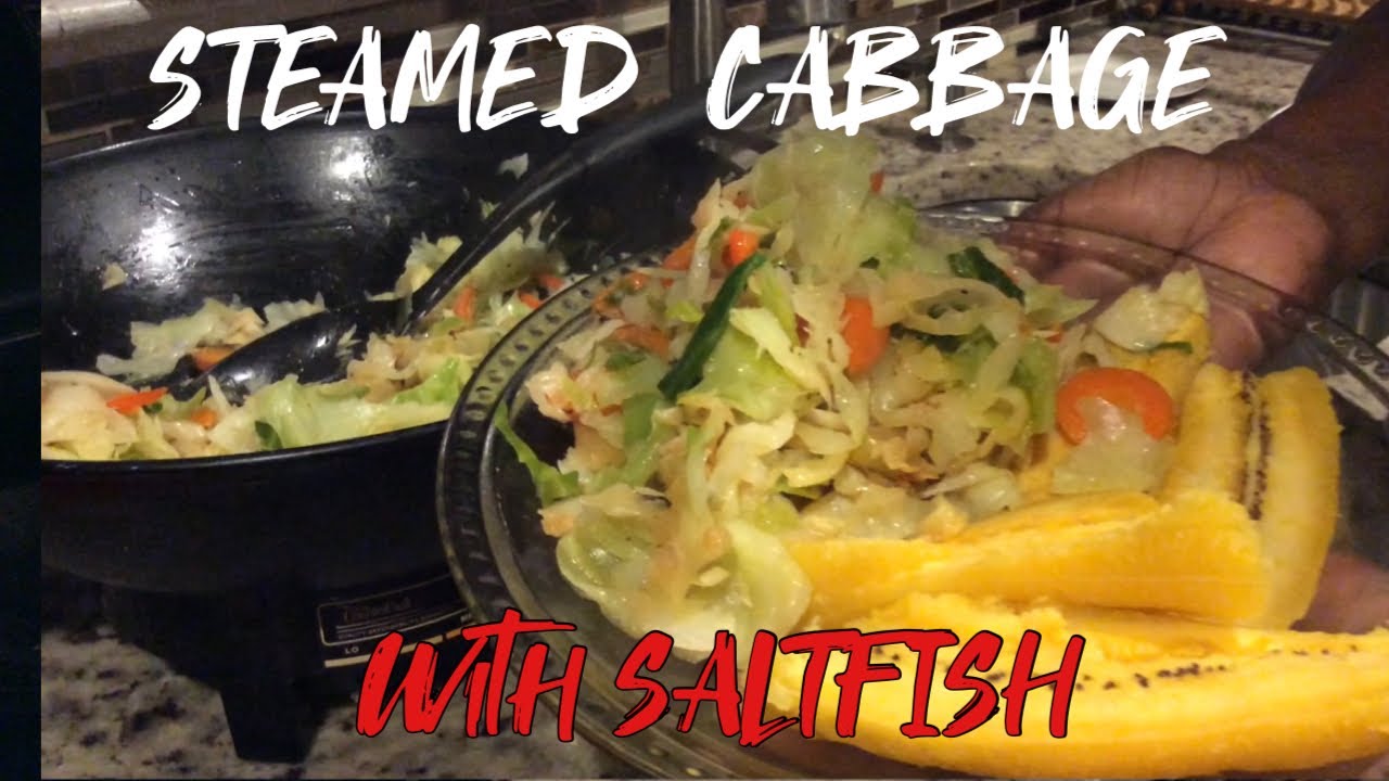How to make steamed cabbage with salt fish! - YouTube