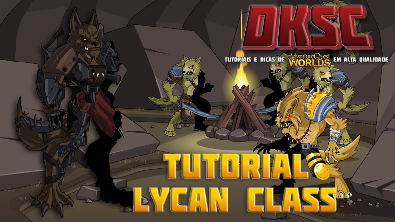 =Dark AQW= Tutorial : Lycan Class - YouTube