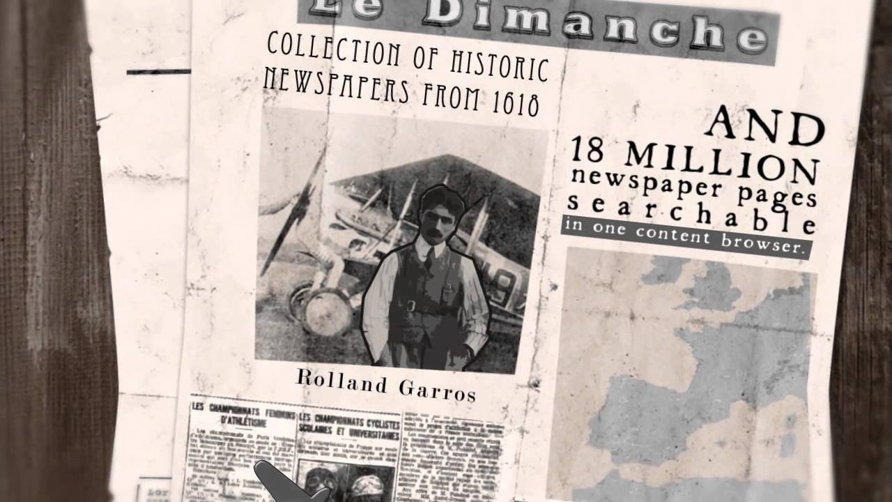 Europeana Newspapers: A Gateway to European Newspapers online - YouTube