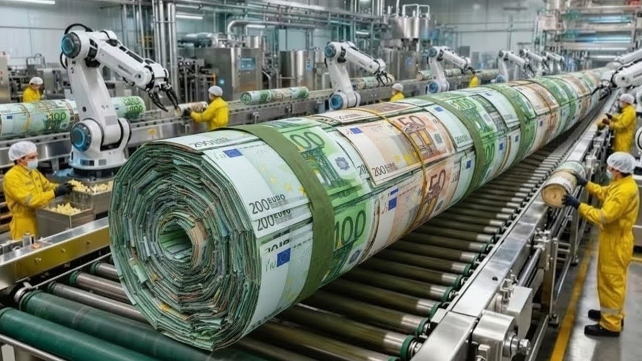 Inside Europe’s Largest Money Factory | How the Euro Is Printed and ...