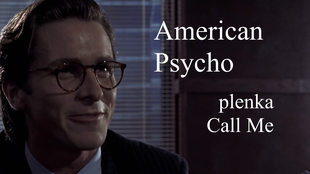 Call Me - plenka (My name is Patrick Bateman) (American Psycho) (Slowed + Reverb) (Tiktok ...