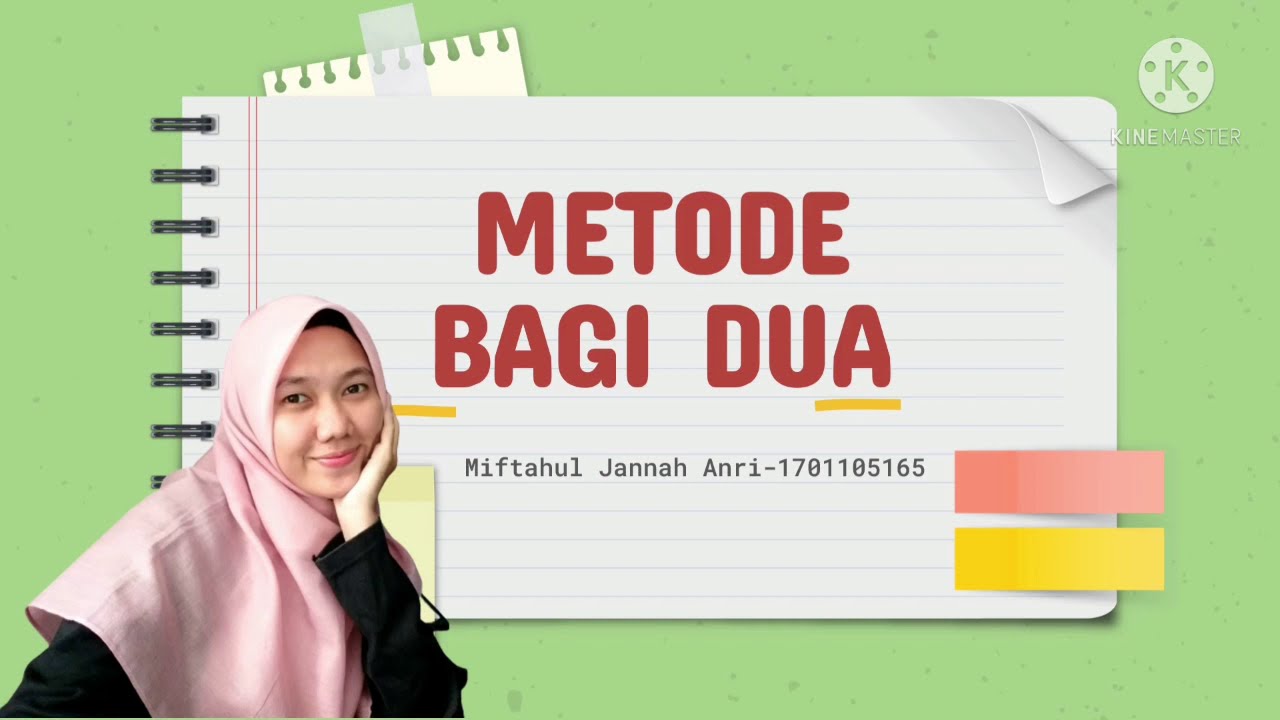 METODE BAGI DUA II METODE NUMERIK - YouTube
