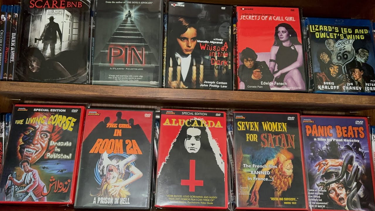 Update Video: Horror Blu Ray DVD, Signed Friday the 13th Memorabilia ...