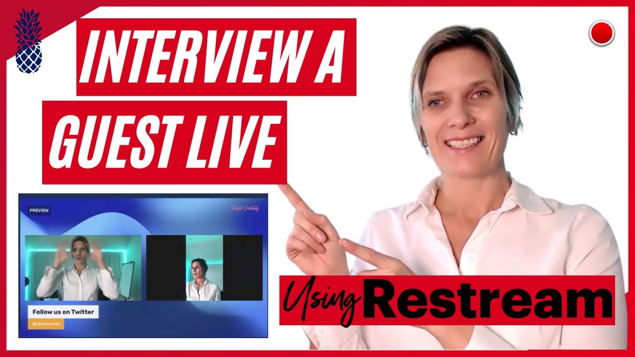 How to host an interview live using Restream.io - Step by Step Guide ...