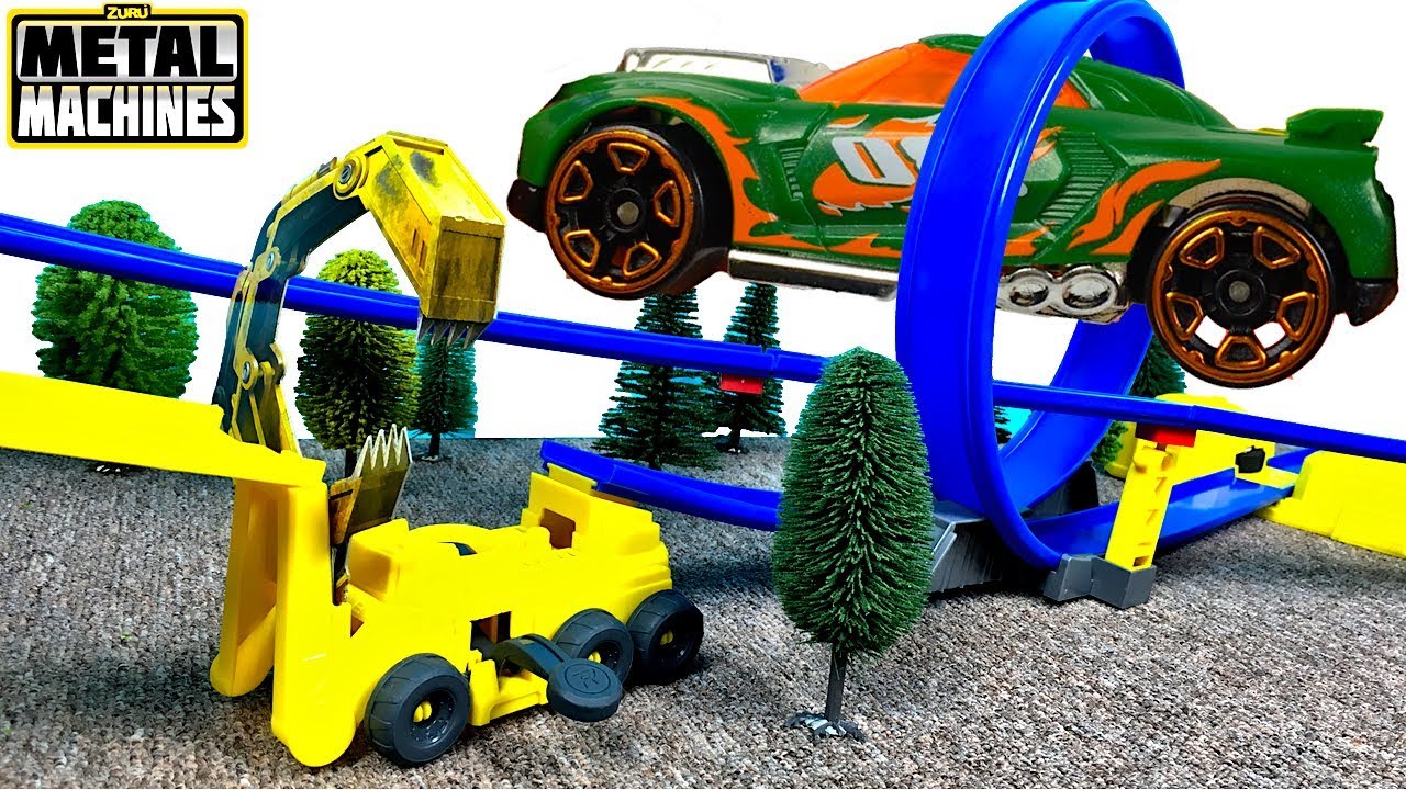 PISTA MOTORIZADA DE COCHES - METAL MACHINES CONSTRUCCION DESTRUCCION ...