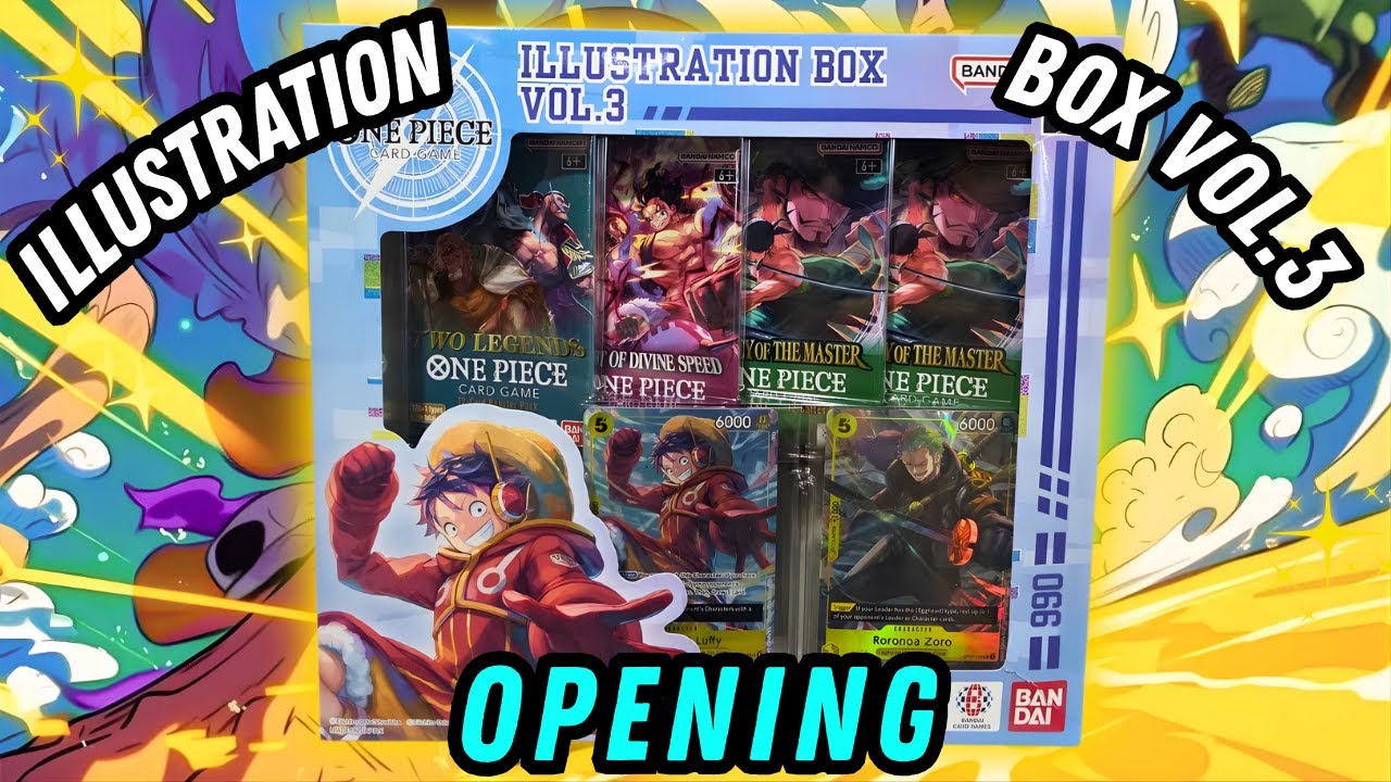 Opening One Piece Illustration Box Vol. 3… Was It Worth It?! 🏴‍☠️🔥 ...