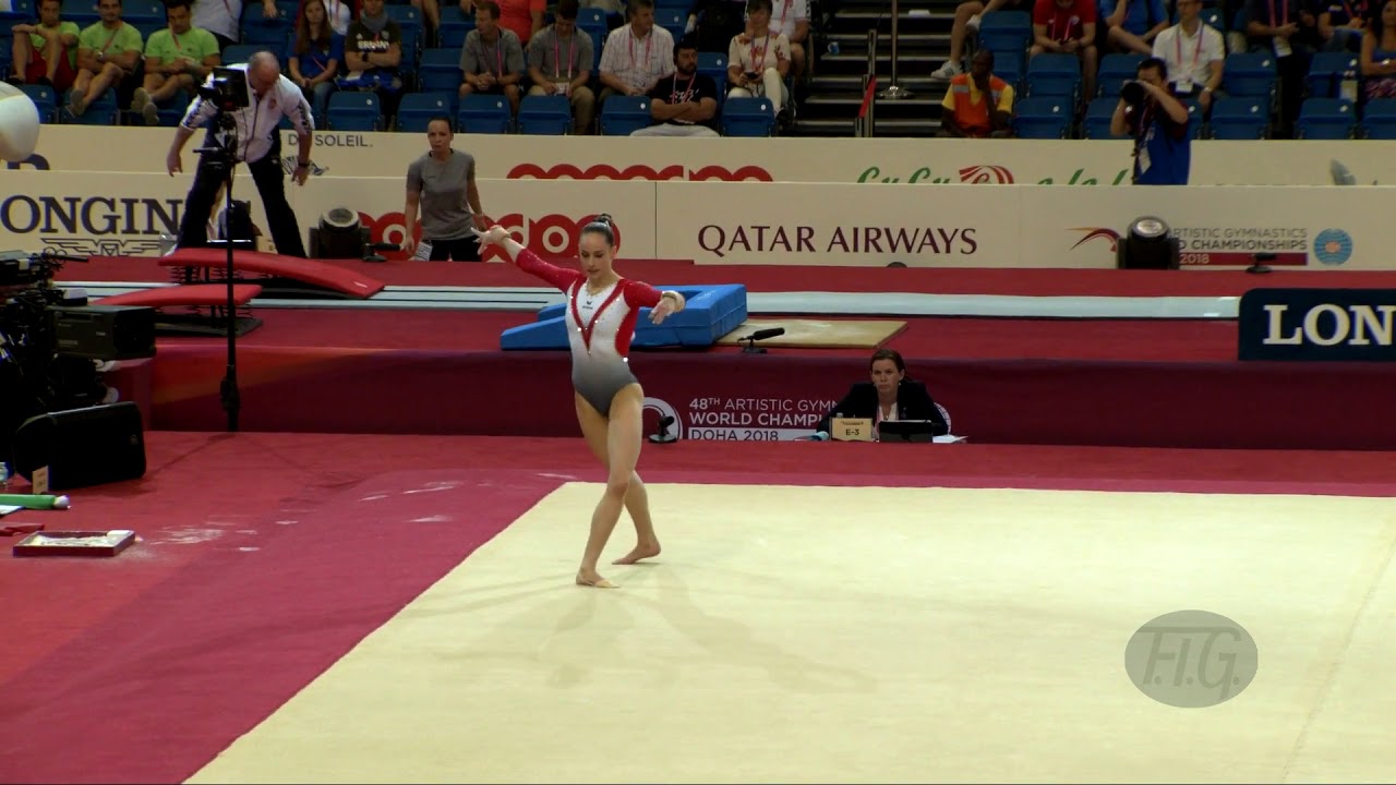 VOSS Sarah (GER) - 2018 Artistic Worlds, Doha (QAT) - Qualifications ...