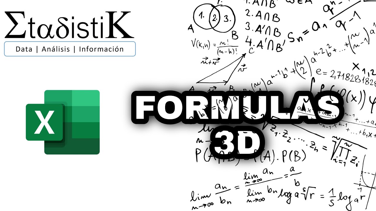 📊 ZtadistiK - Formulas 3D en EXCEL - YouTube