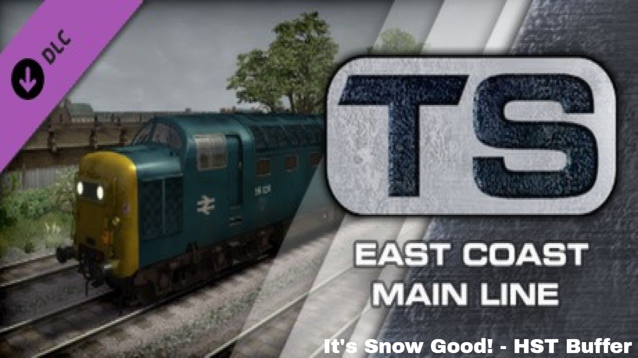 Train Simulator 2018 - East Coast Mainline - It's Snow Good! - HST ...
