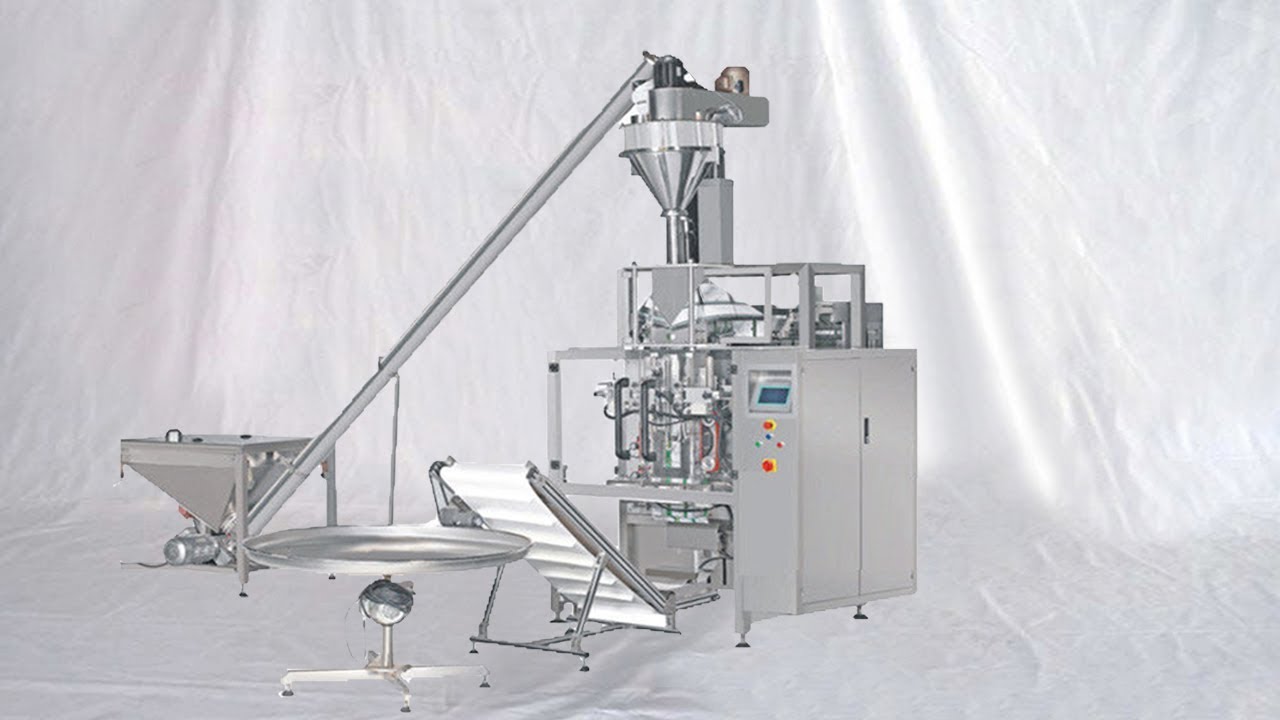 auger metering packing machine with powder delivering system automatic ...