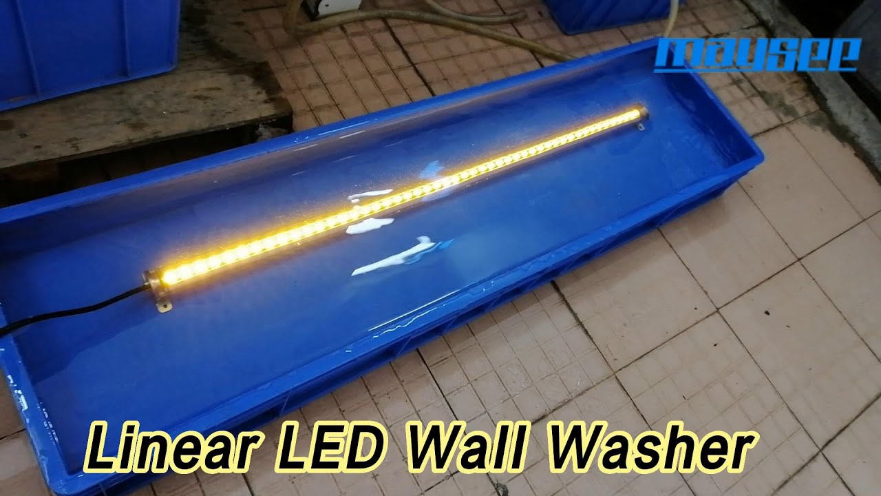 Submersible LED Wall Washer Light 12w / 18w / 24w DC24V LED Linear ...