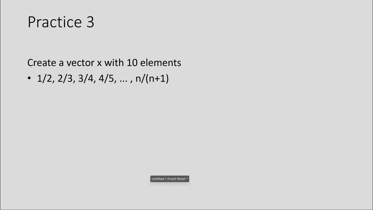 LabVIEW Lesson 05-06 (P1-10 & A1-4) - YouTube