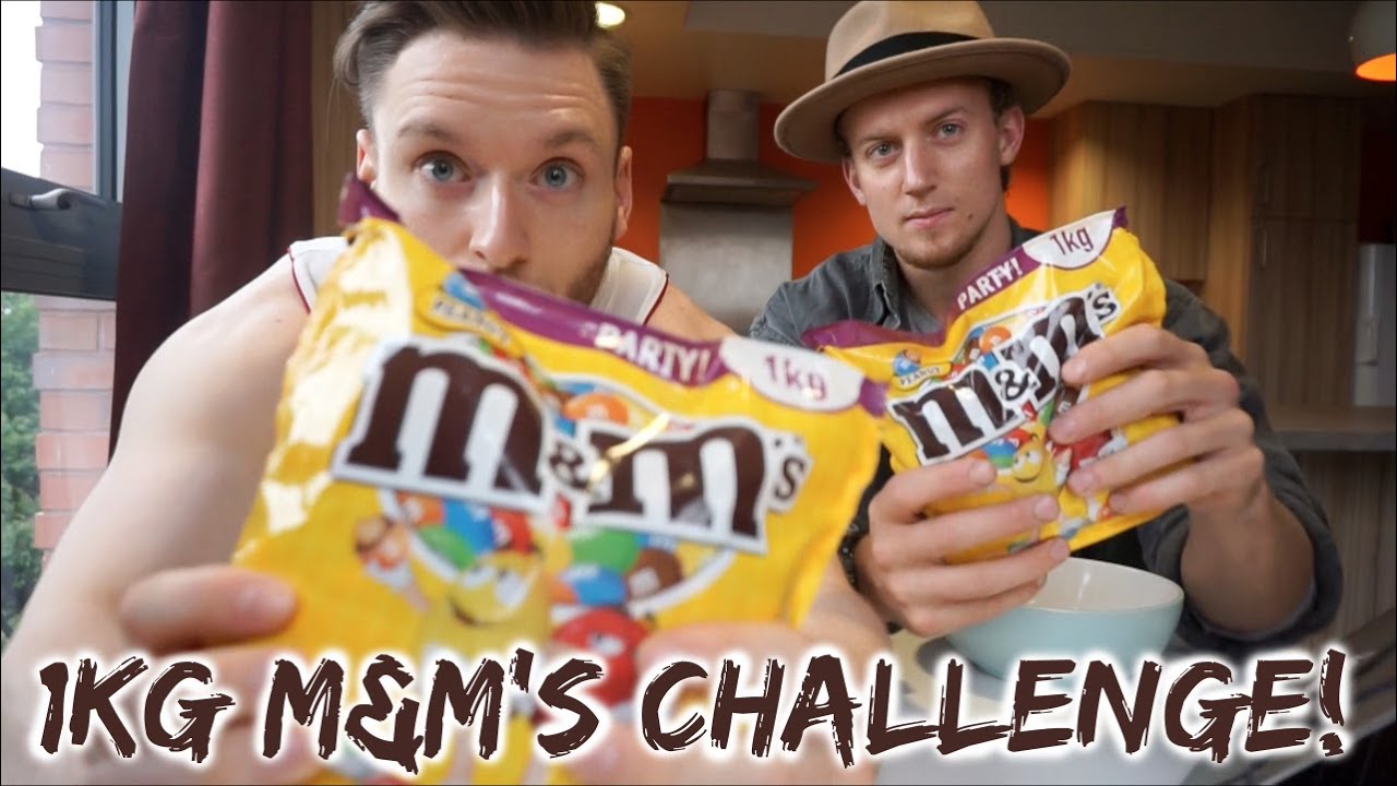 1kg M&M's Eating Challenge! | Tommy Vs Sam! - YouTube