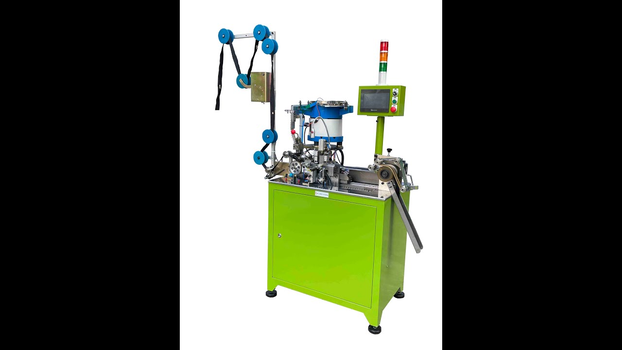 YFM-2NCA-2 Auto nylon zipper multifunction slider mounting machine (Two ...