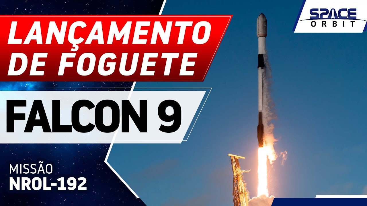 LANÇAMENTO DO FOGUETE FALCON 9 - NROL-192 - YouTube