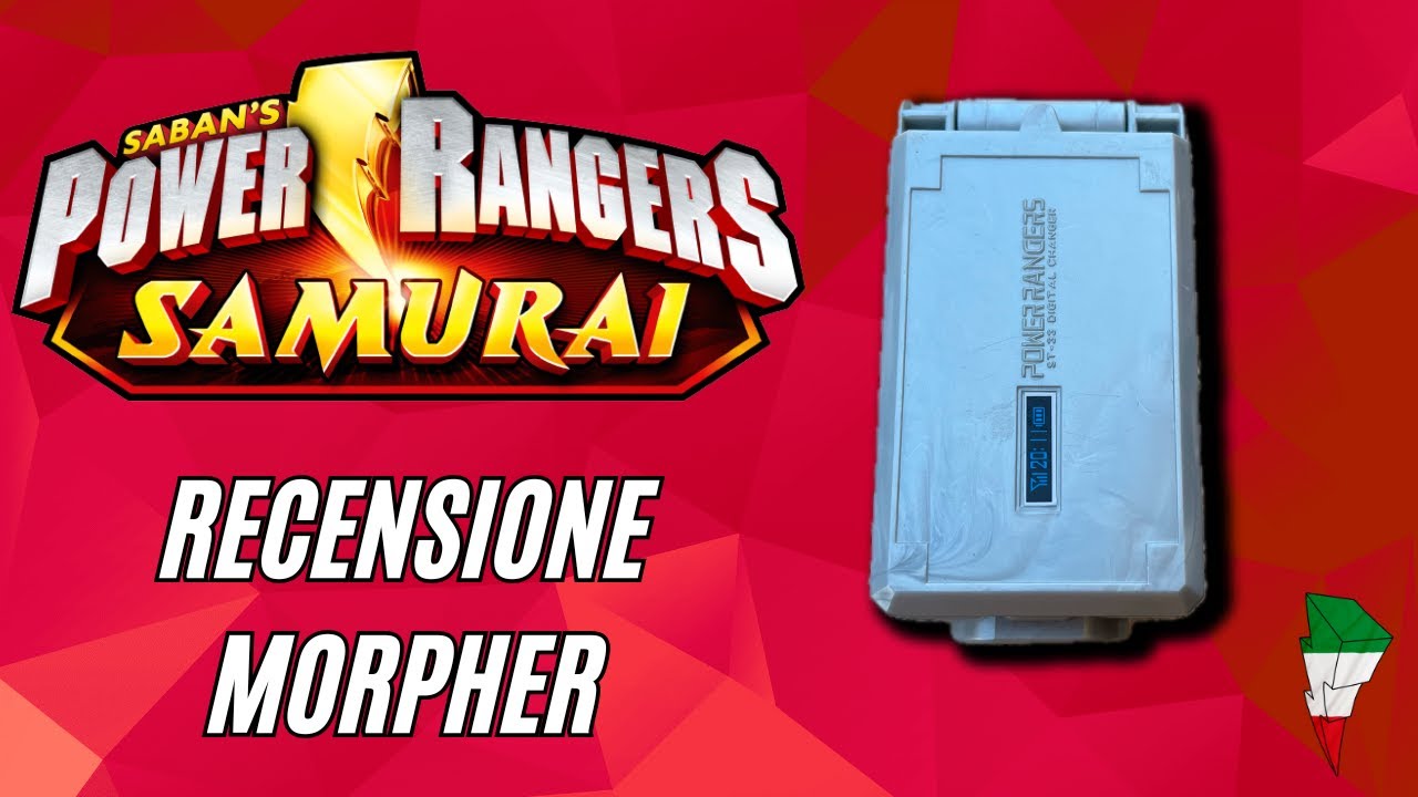 Recensione Samurai Morpher "Power Rangers Samurai" - YouTube