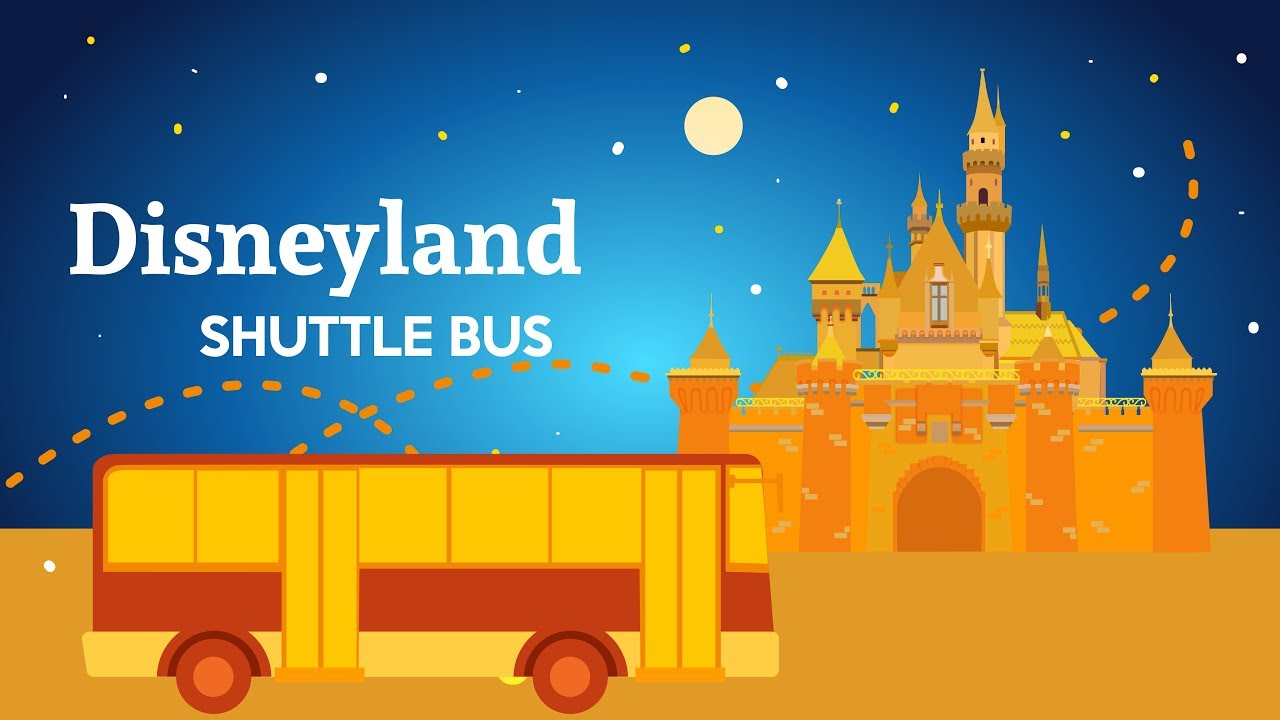 Disneyland Shuttle bus - YouTube