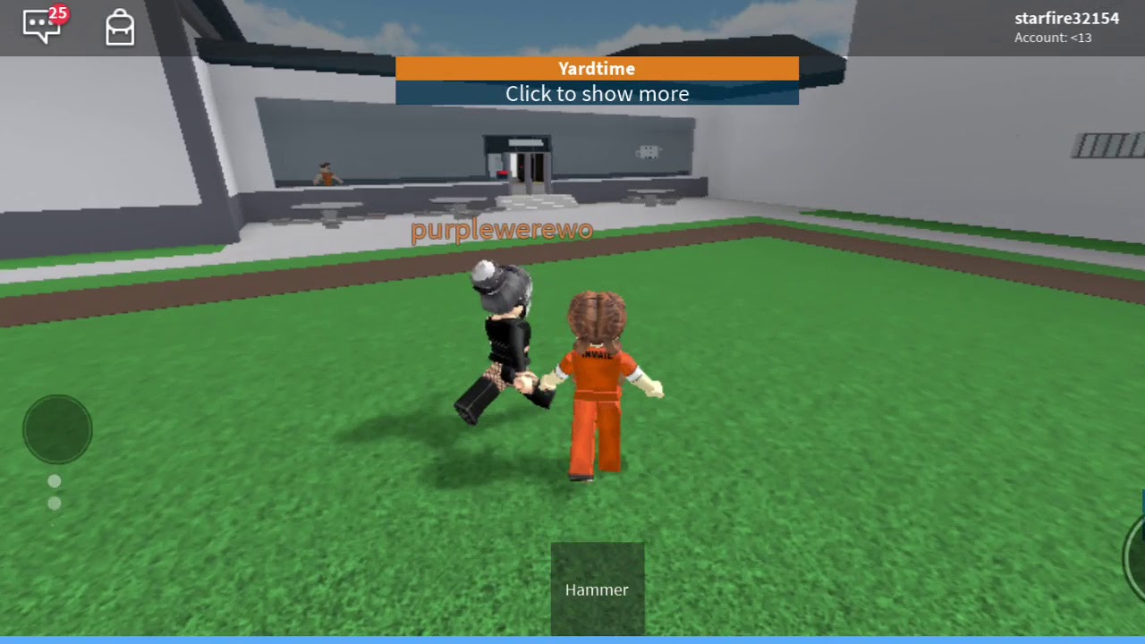 Playing prison life - YouTube