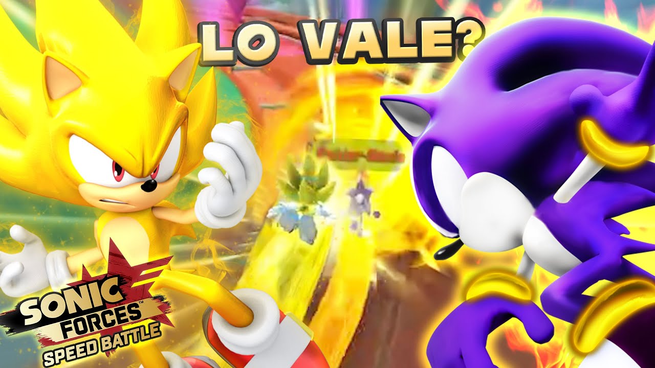 📲 DARKSPINE SONIC VS SUPER SONIC 😲 VS LOS PERSONAJES MAS PODEROSOS ║ SONIC FORCES SPEED BATTLE ...