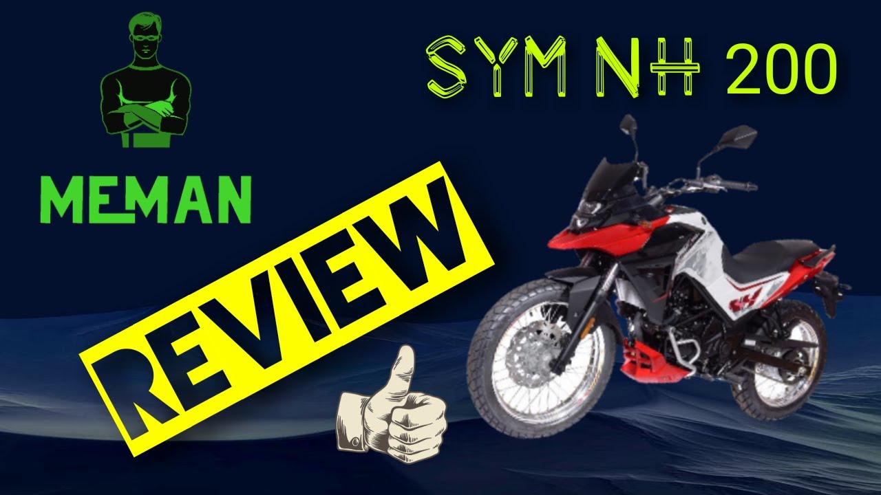 NEW SYM NH T 200 Commuter - YouTube