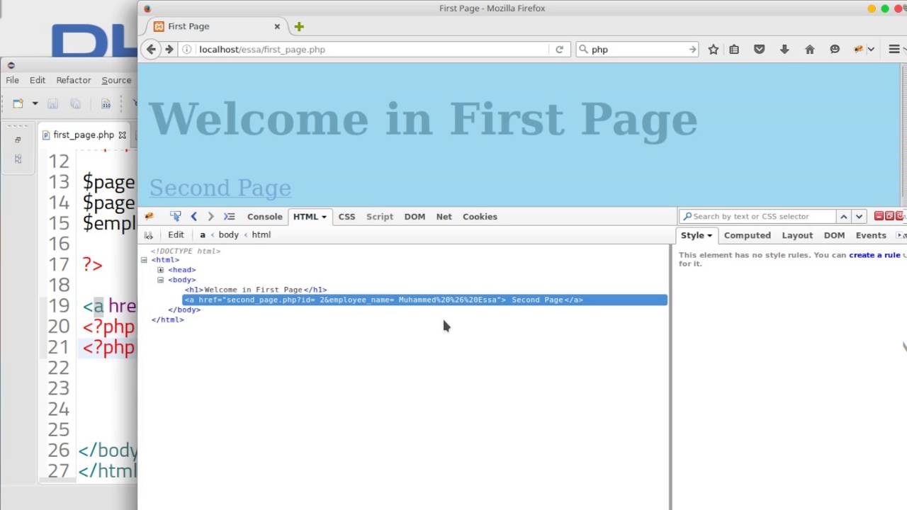105 Php Scripting Language Url And Pages Youtube