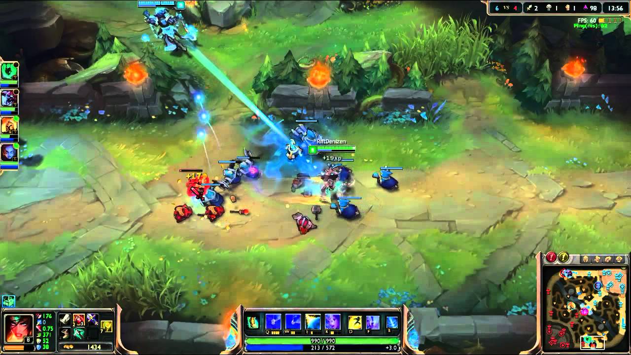 League of Legends - Bandit Sivir/Thresh vs. Caitlyn/Taric - YouTube
