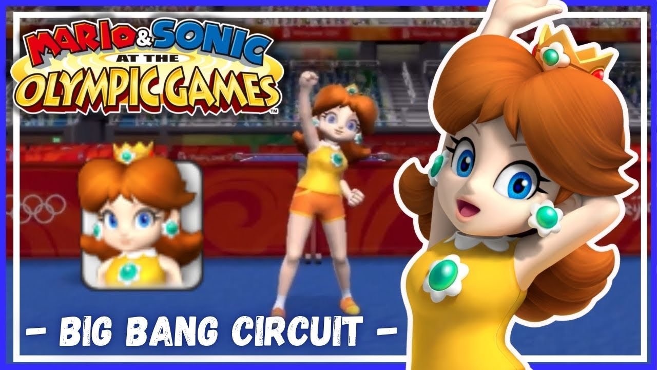 Big Bang Circuit (Daisy Gameplay) | Mario & Sonic at the Olympic Games ...