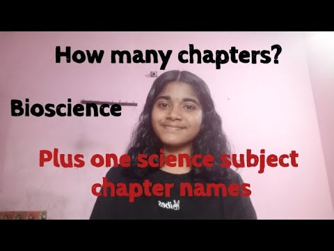 Plus One Science subjects chapter names🙂🙌🏻Easy and Tuff chapters||SSLC ...
