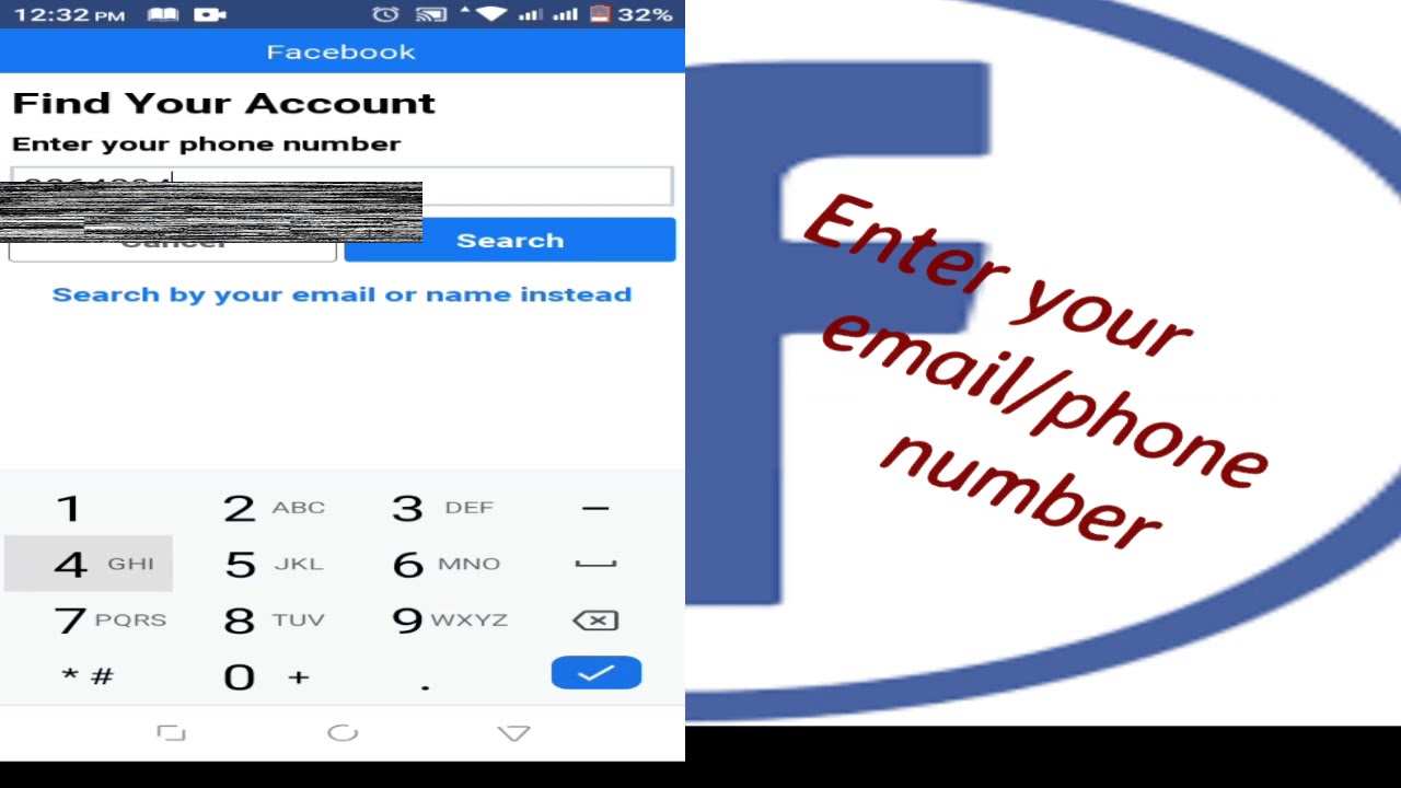 How to recover your forget password with phone number ||AC Knowledge ...