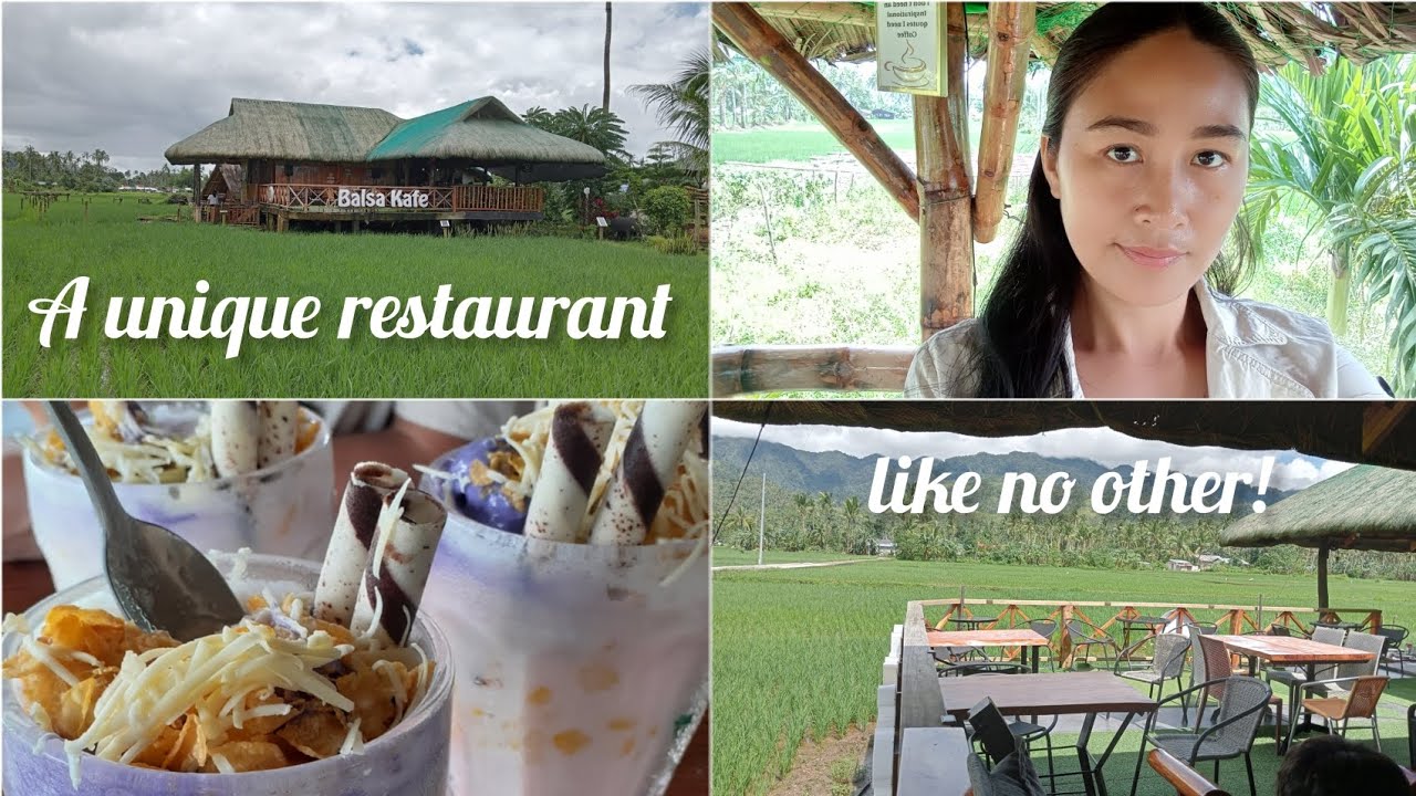 Balsa Kafe | Southern Leyte's Unique Restaurant | RoseCeline - YouTube