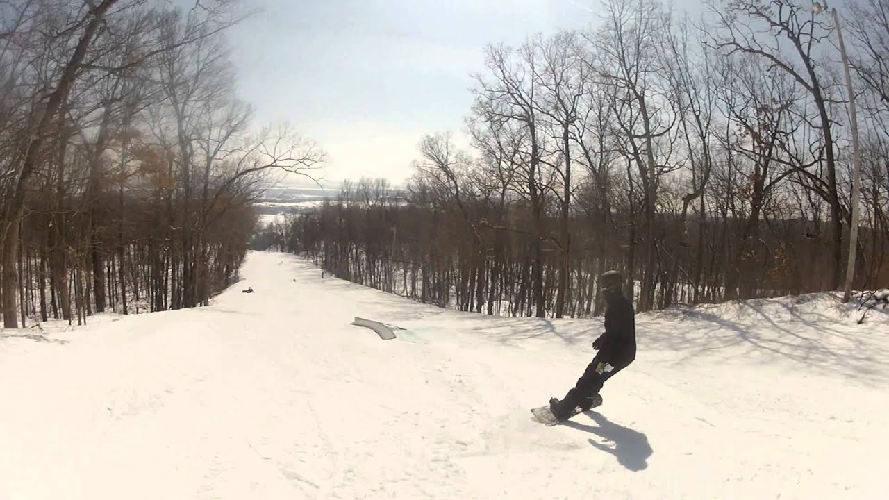 Snowboarding devils head - YouTube