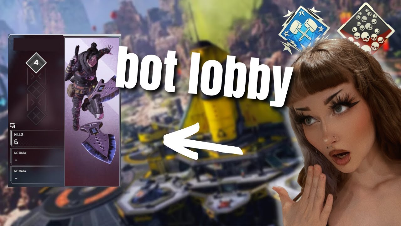 I got put in a BOT LOBBY | sailortori | Apex Legends - YouTube