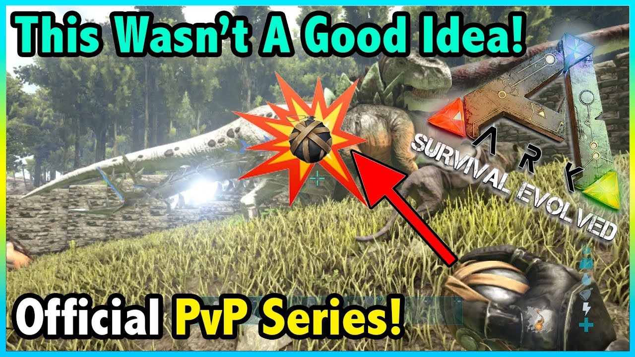 Ark Official PvP Ep 8!! -=- RAIDING AND OFF SERVER RAIDING! - Ark ...