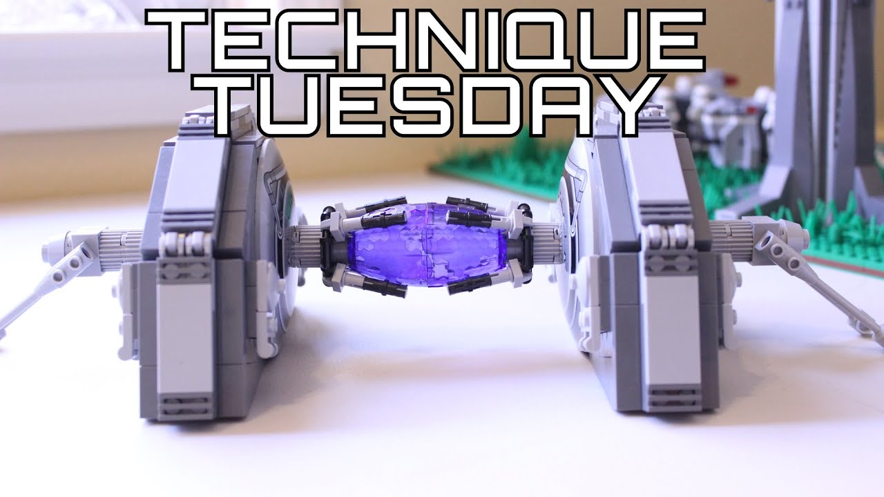 LEGO Technique Tuesday #17 - Behind Kuat 3 - Shield Generator - YouTube