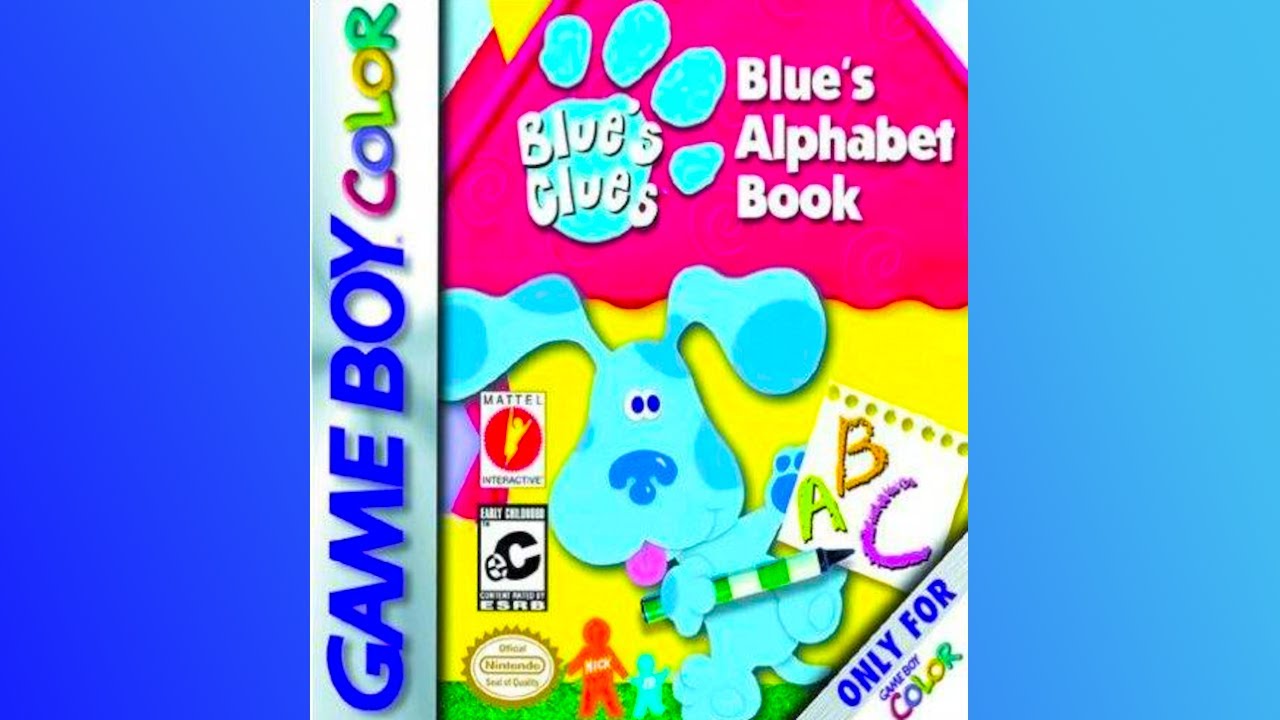 Blue's Clues: Blue's Alphabet Book - Nintendo Game Boy Color - YouTube